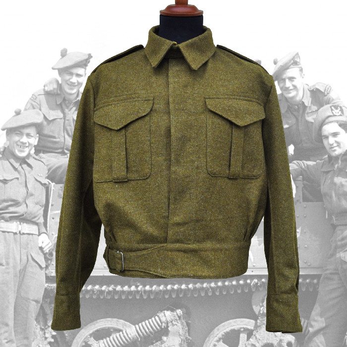 Canadian Battledress Blouse, Serge :: ETO UNIFORMS