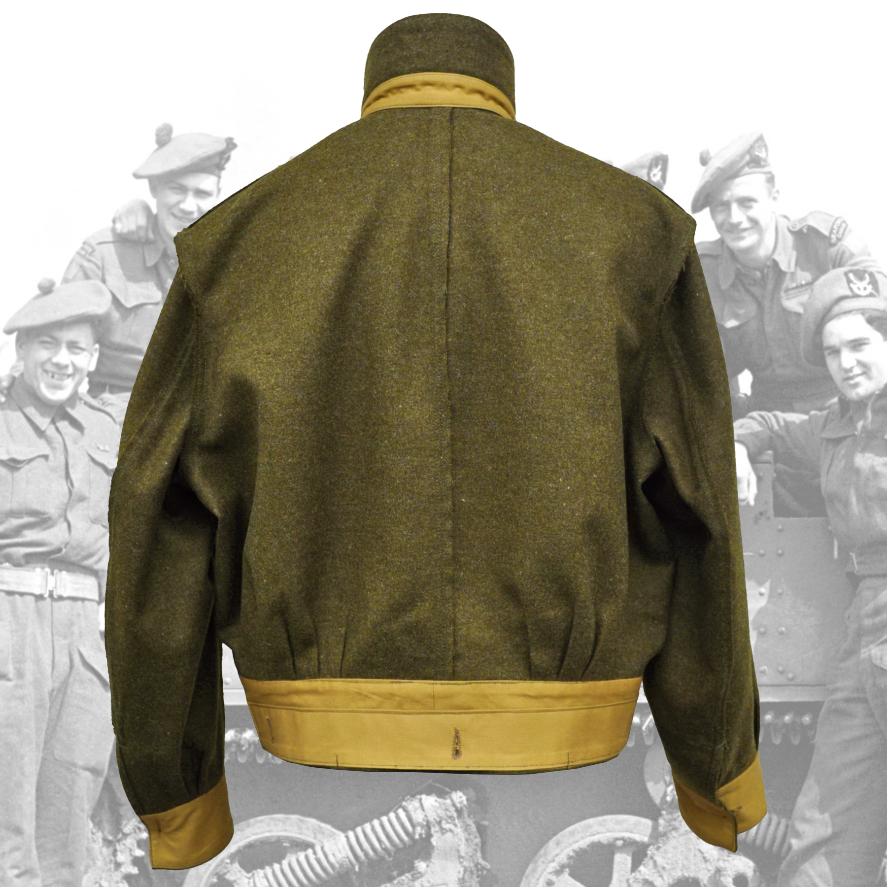 Canadian Battledress Blouse, Serge :: ETO UNIFORMS