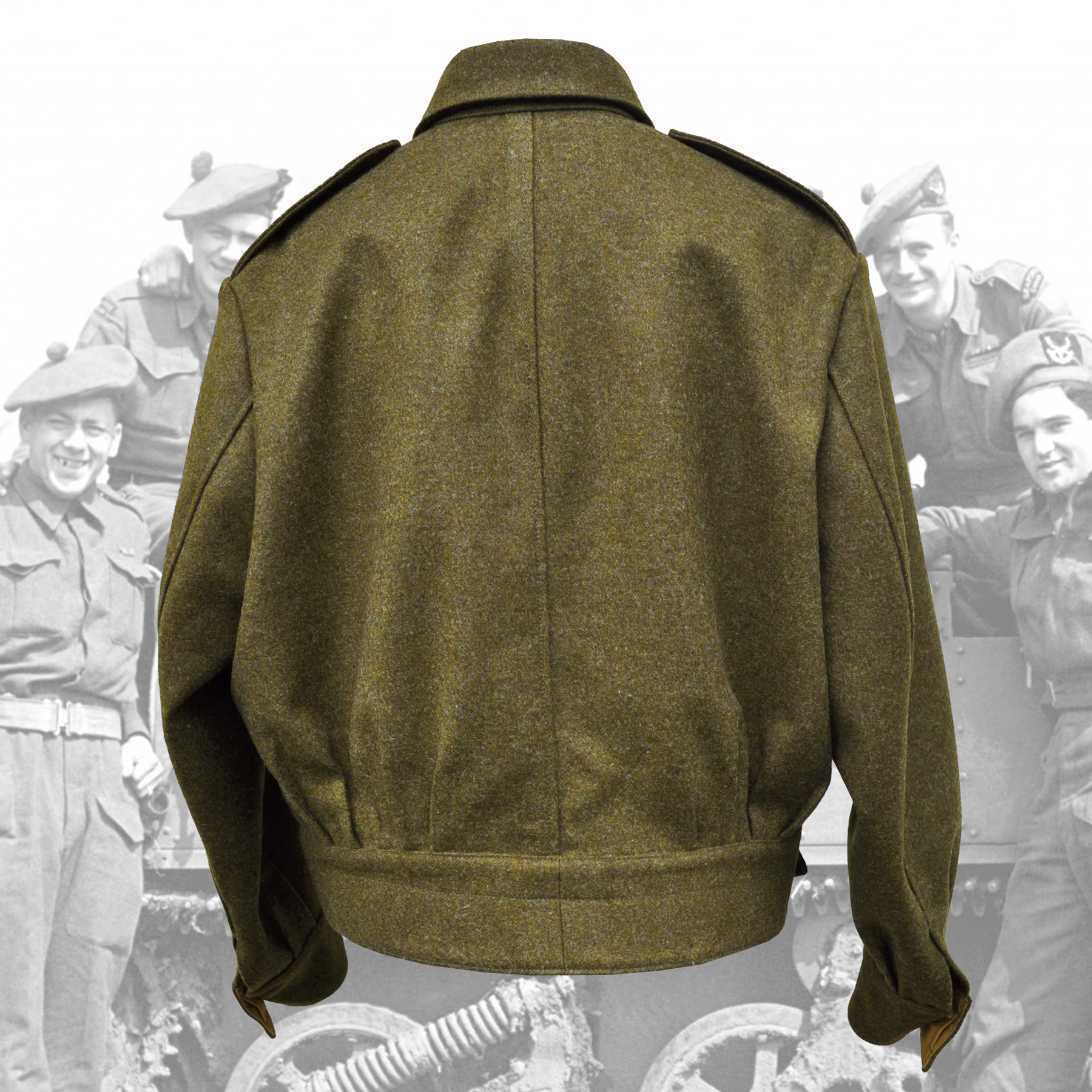 Canadian Battledress Blouse, Serge :: ETO UNIFORMS